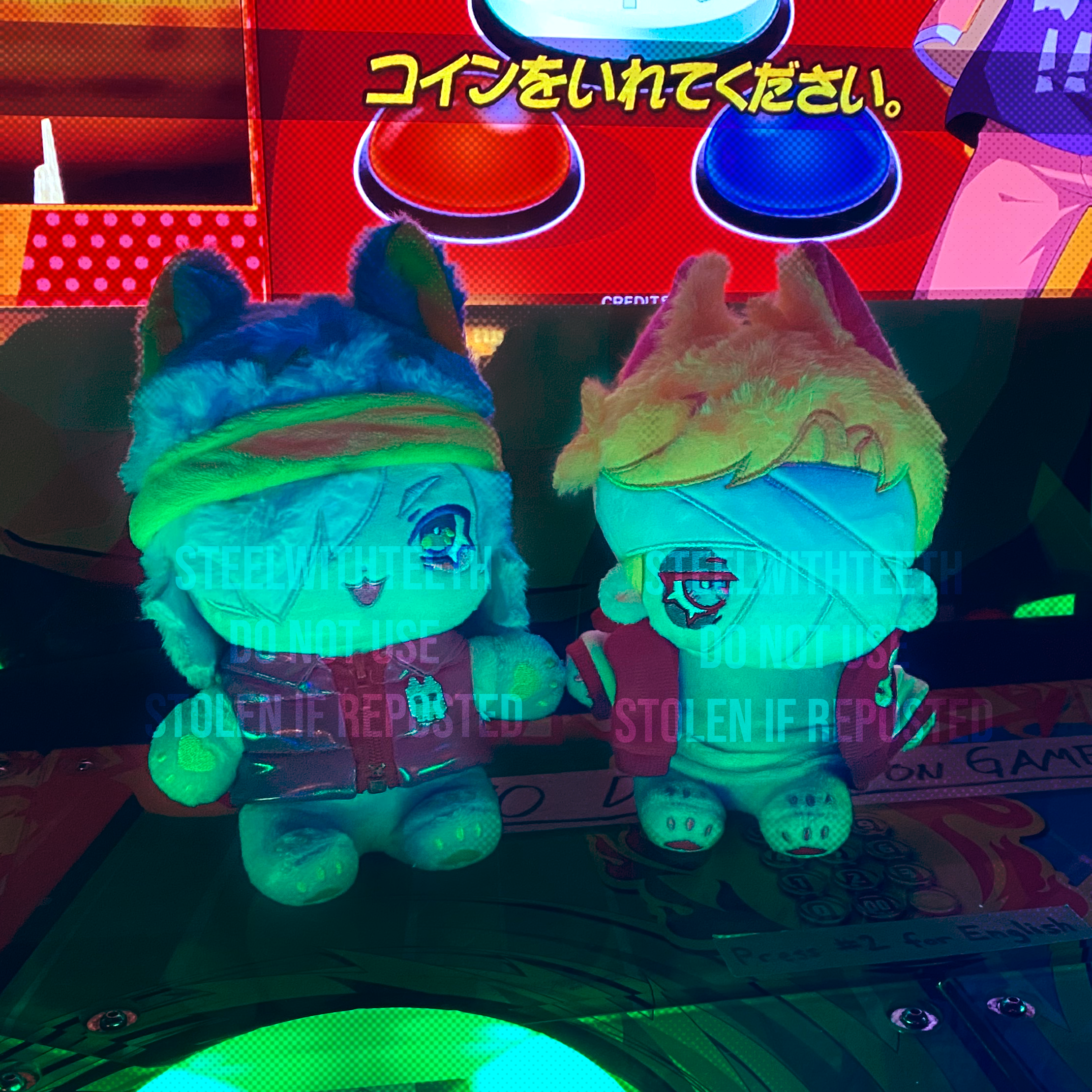 BIKER + JACKET POSEABLE PLUSHIES – STEELWITHTEETH