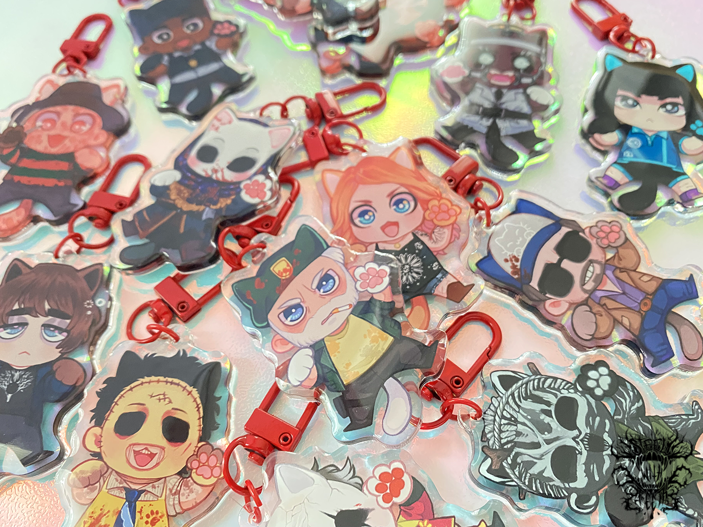 DBD Kitty Charms: SURVIVORS – STEELWITHTEETH