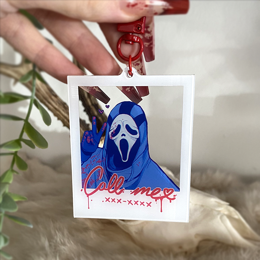 Ghostie Polaroid Charm – STEELWITHTEETH