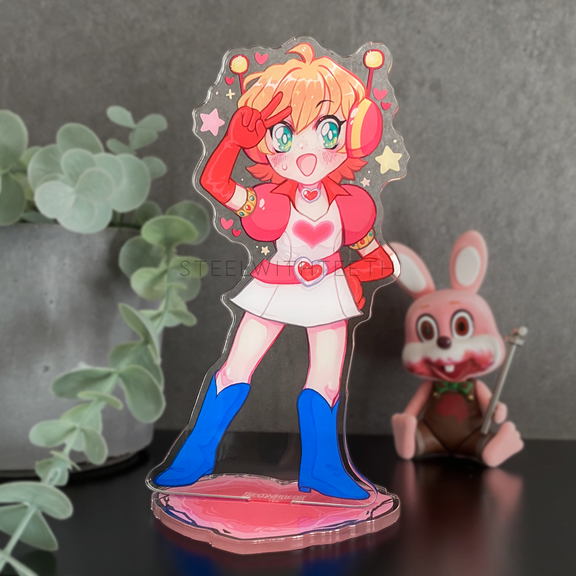 Princess Heart Acrylic Standee – STEELWITHTEETH